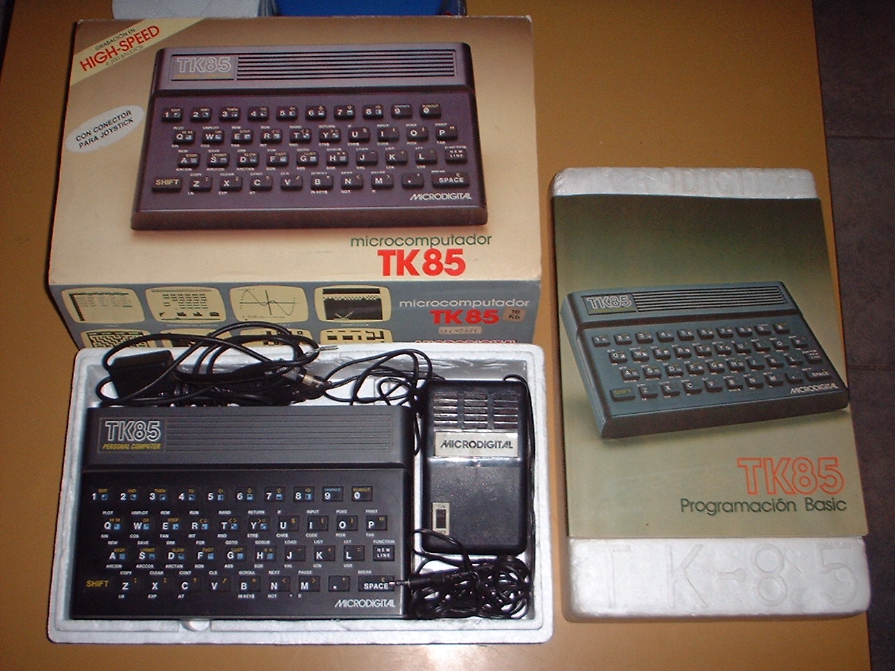 The TK85 from Microdigital, Brazil